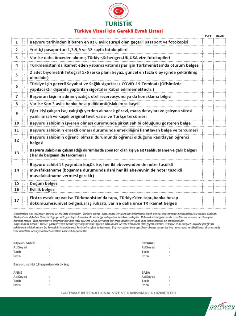 Turistik Vize D39d0094e5 | PDF