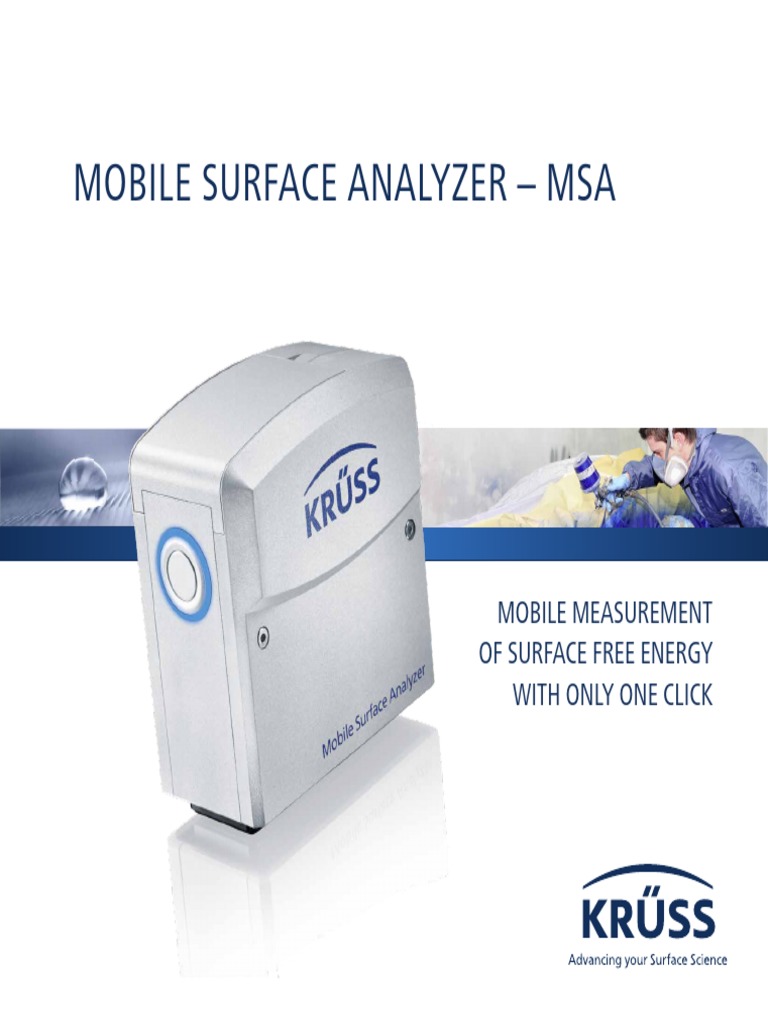 Kruss Bro Msa en | PDF | Wetting | Physical Sciences