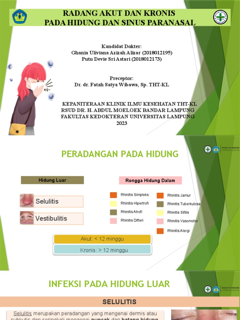 Matdas 11 - Radang Akut Dan Kronis Pada Hidung Dan Sinus Paranasal | PDF