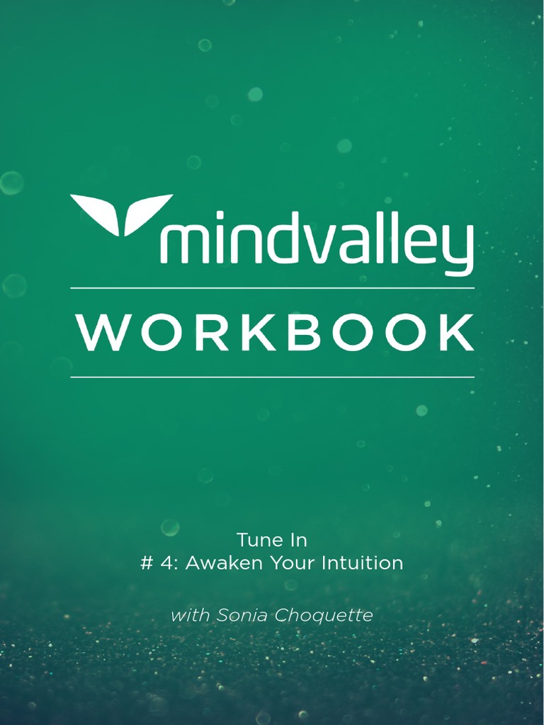 Workbook 4 - Awaken Your Intuition Workbook | PDF | Cognitive Science