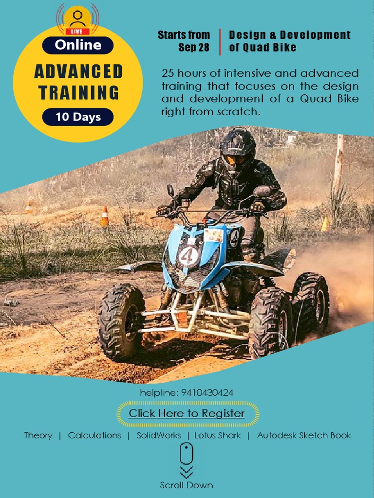 Design and Development of Quad Bike PDF | PDF | Manufactured Goods ...