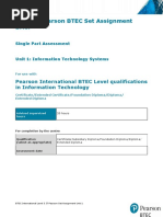 BTEC Level 3 Cybersecurity Task | PDF | Computer Security | Security