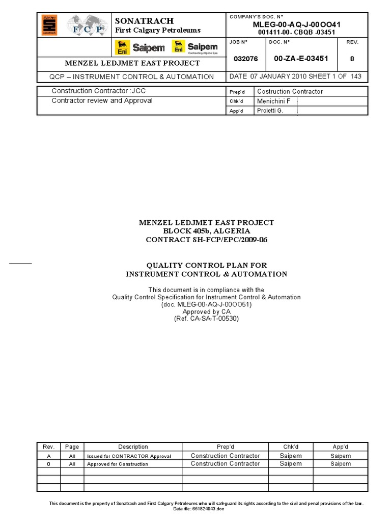 Mleg-00-Aq-J-00oo41-0 - Instrument Control & Automation | PDF ...