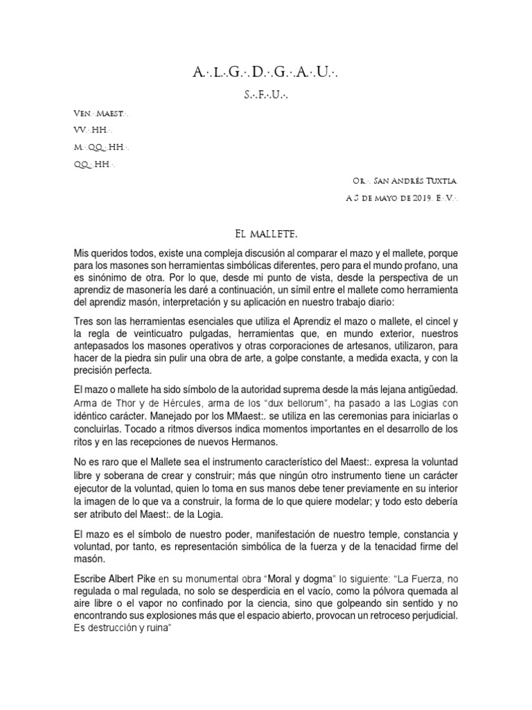 El Mallete PDF | PDF