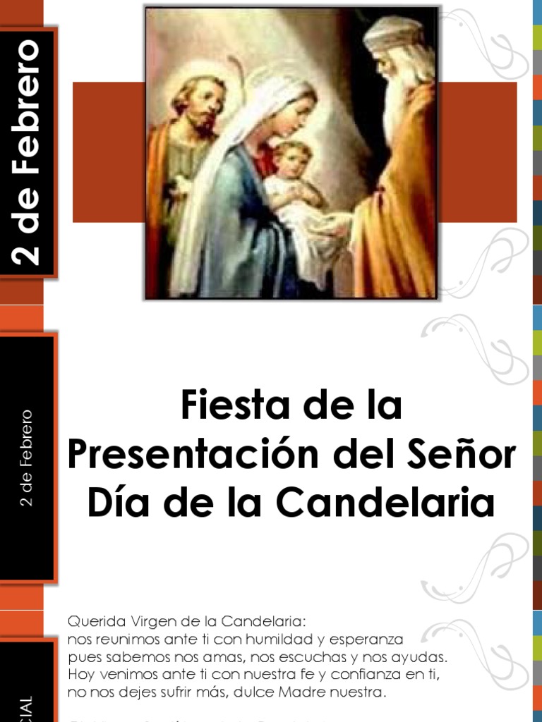 Día de La Candelaria - 2 de Febrero | PDF | María, madre de Jesús | Jesús