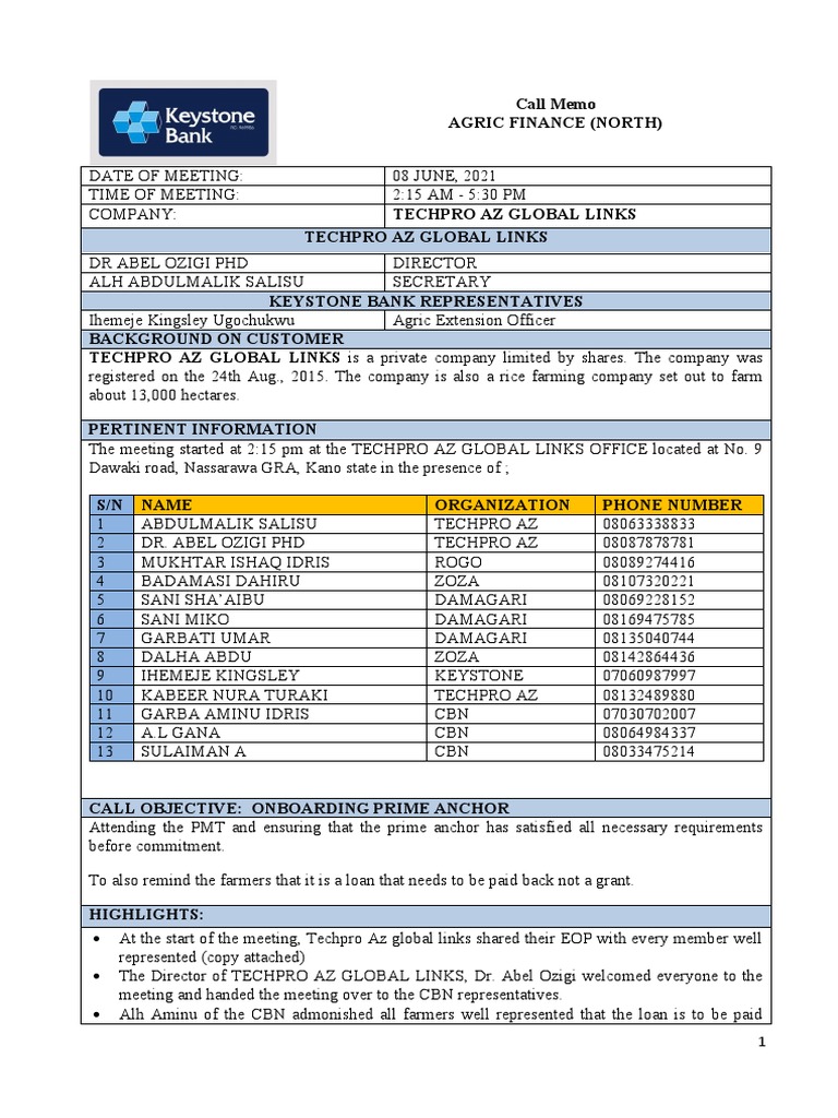 Techpro Az Global Links-1 | PDF