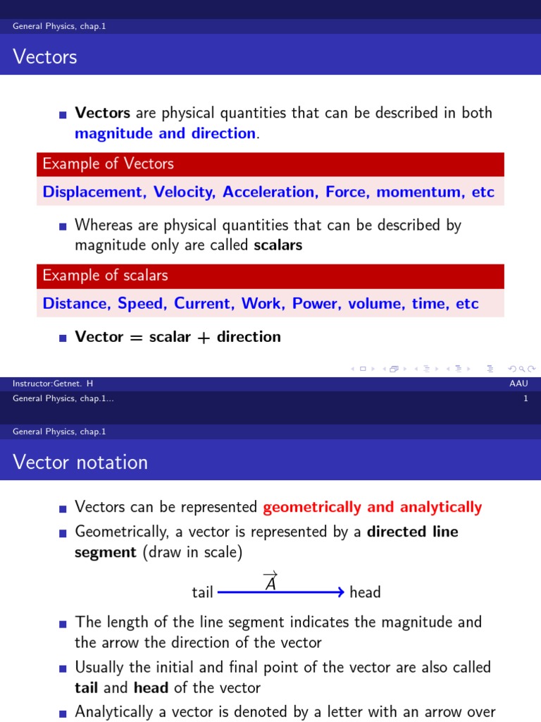 Chap2 PDF | PDF | Euclidean Vector | Motion (Physics)