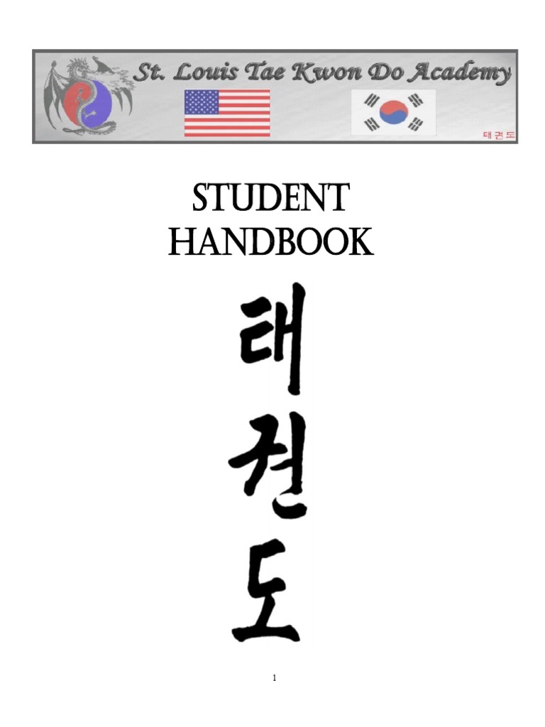 STLTKD Handbook | PDF | Taekwondo