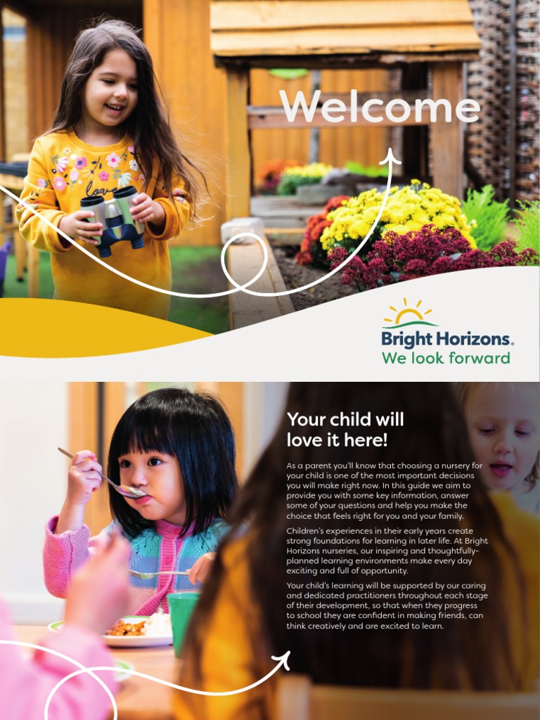 Bright Horizons 2022 Brochure | PDF | Preschool | Learning