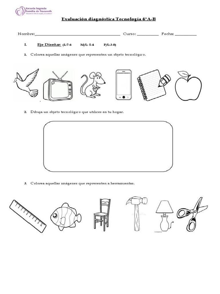 Diagnostico Tec 4° | PDF | Cognición