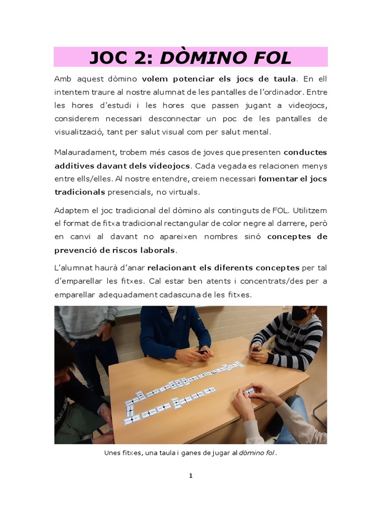 2.1. - Joc 2 Dã Mino Fol | PDF