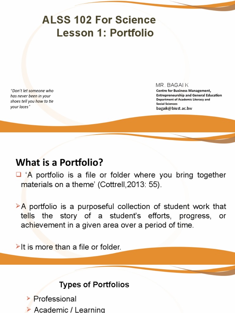 ALSS 102 Portfolio Lesson 1 | PDF | Cognition | Psychological Concepts