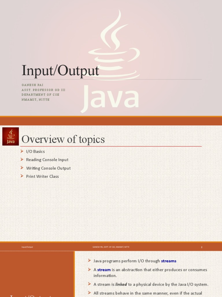 Input Output Pdf Class Computer Programming Method Computer