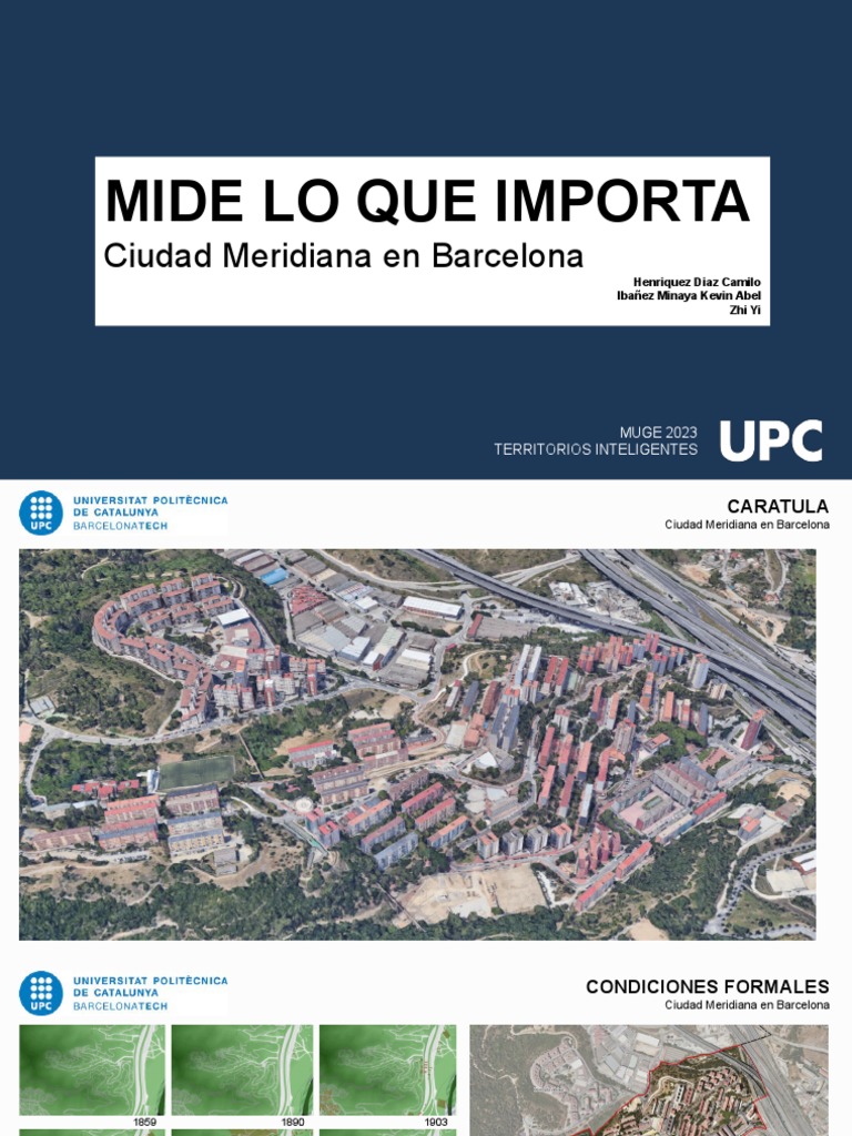 Mapping - Ciudad Meridiana - Barcelona | PDF | Barcelona | Ciencias de ...