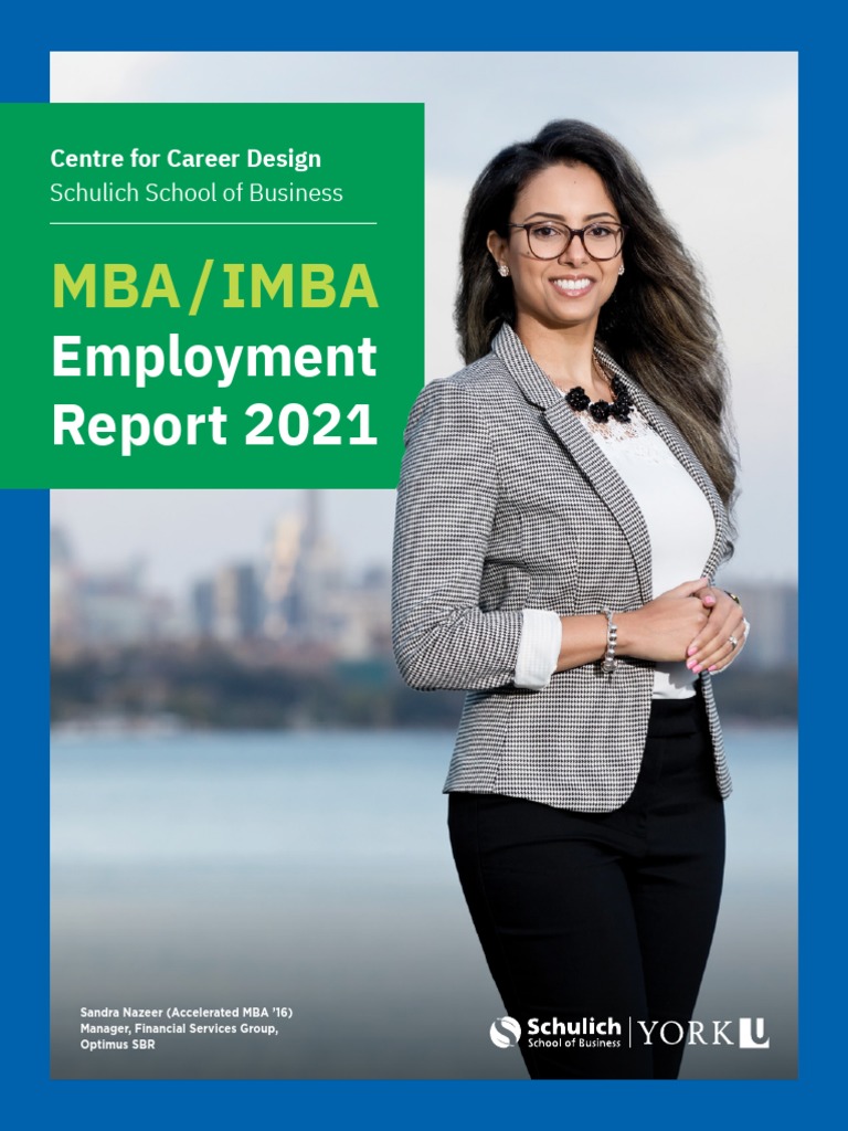 CCD MBA IMBA EmploymentReport2021 | PDF | Master Of Business Administration | Private Sector