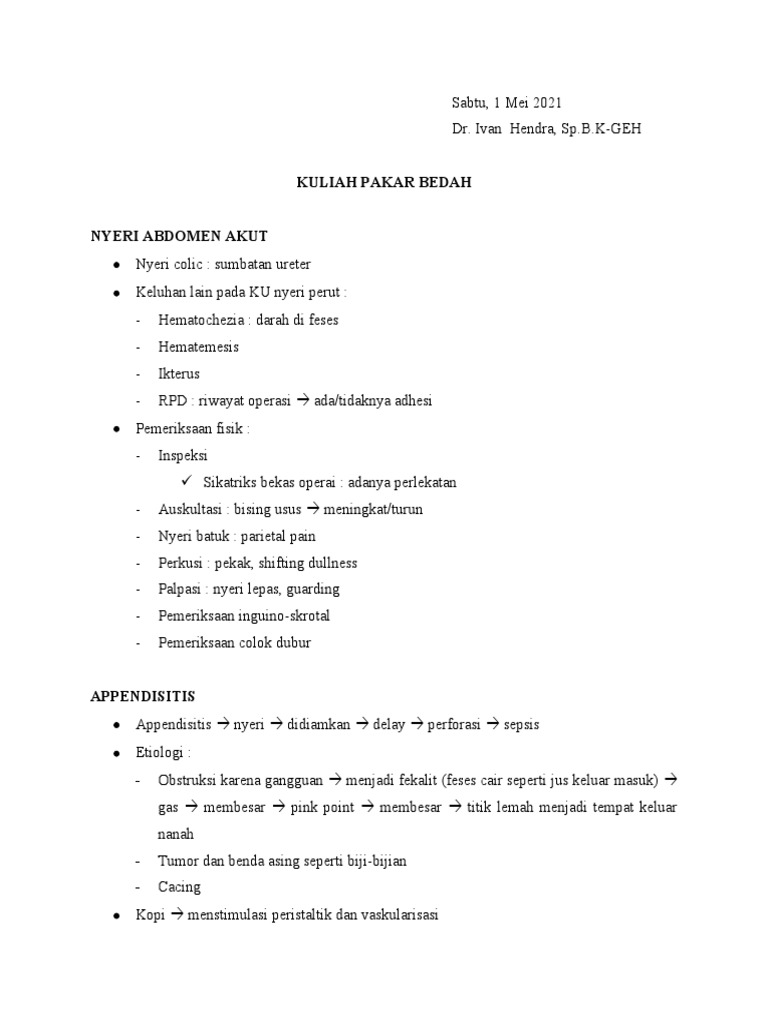 Kulpak Bedah | PDF | Sains & Matematika