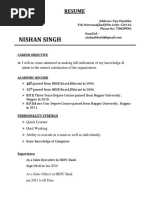 EXAMPLE - Backlog Letter | PDF