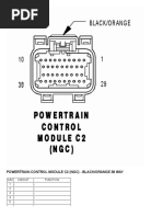 C175B PCM Connector Pinout Details | PDF | Throttle | Vehicle Parts