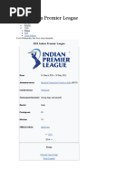 IPL 2023 Full Schedule PDF V1 | PDF | Ball And Bat Games | Athletic Sports