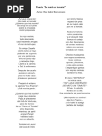 Poema Se Mató Un Tomate | PDF