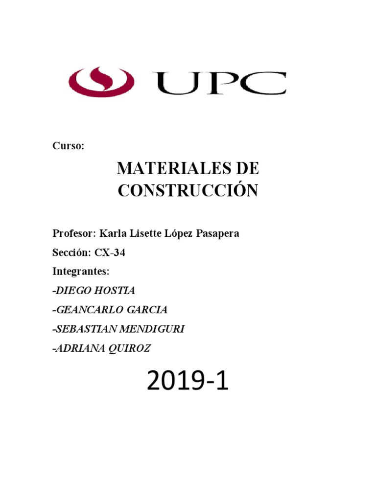 Tarea Materiales de Construcción | PDF | Hormigón | Acero
