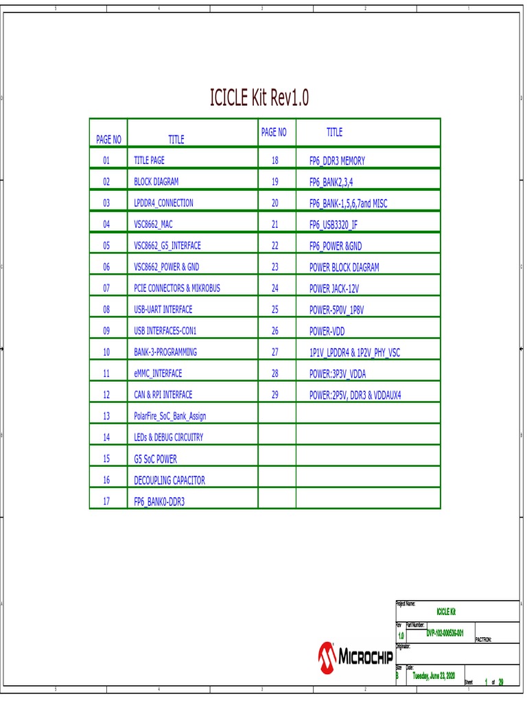 MPFS ICICLE KIT ES Schematics | PDF