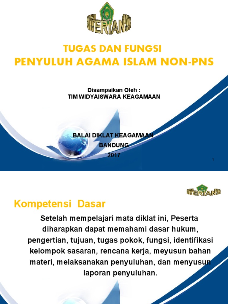 Tugas Dan Fungsi PAI Non-PNS | PDF