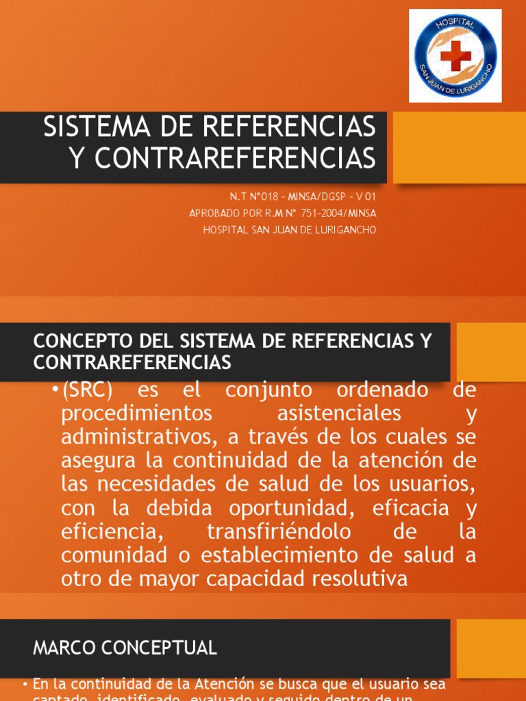 Sistema de Referencias y Contrareferencias | PDF | Hospital