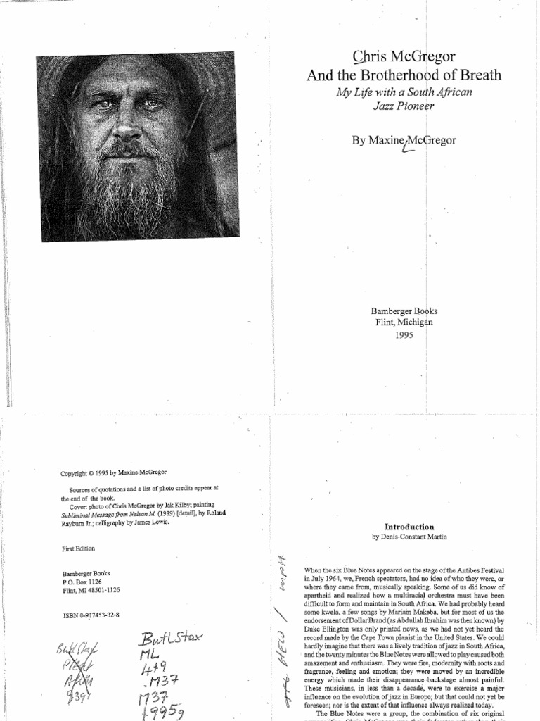 Chris Mcgregor and The Brotherhood of Breath | PDF