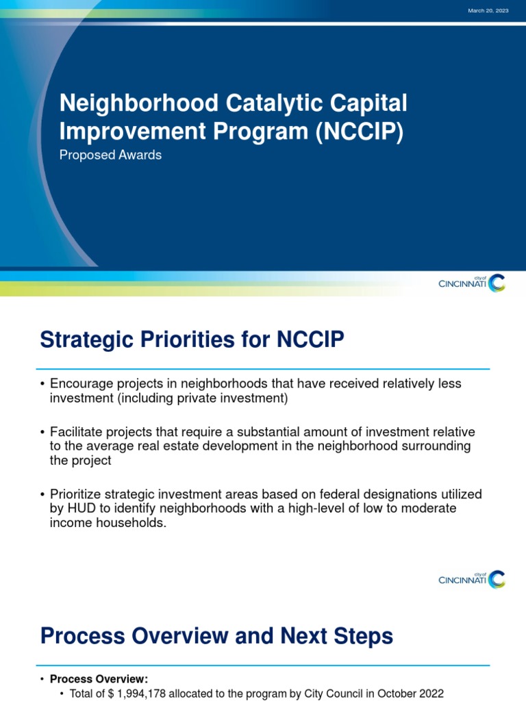NCCIP Presentation 3-20-23 | PDF