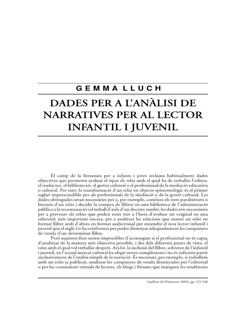 Article Gemma LLuch | PDF