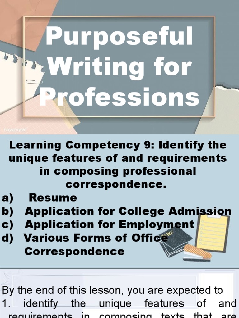 Writing Professional Correspondence | PDF | Résumé | Memorandum