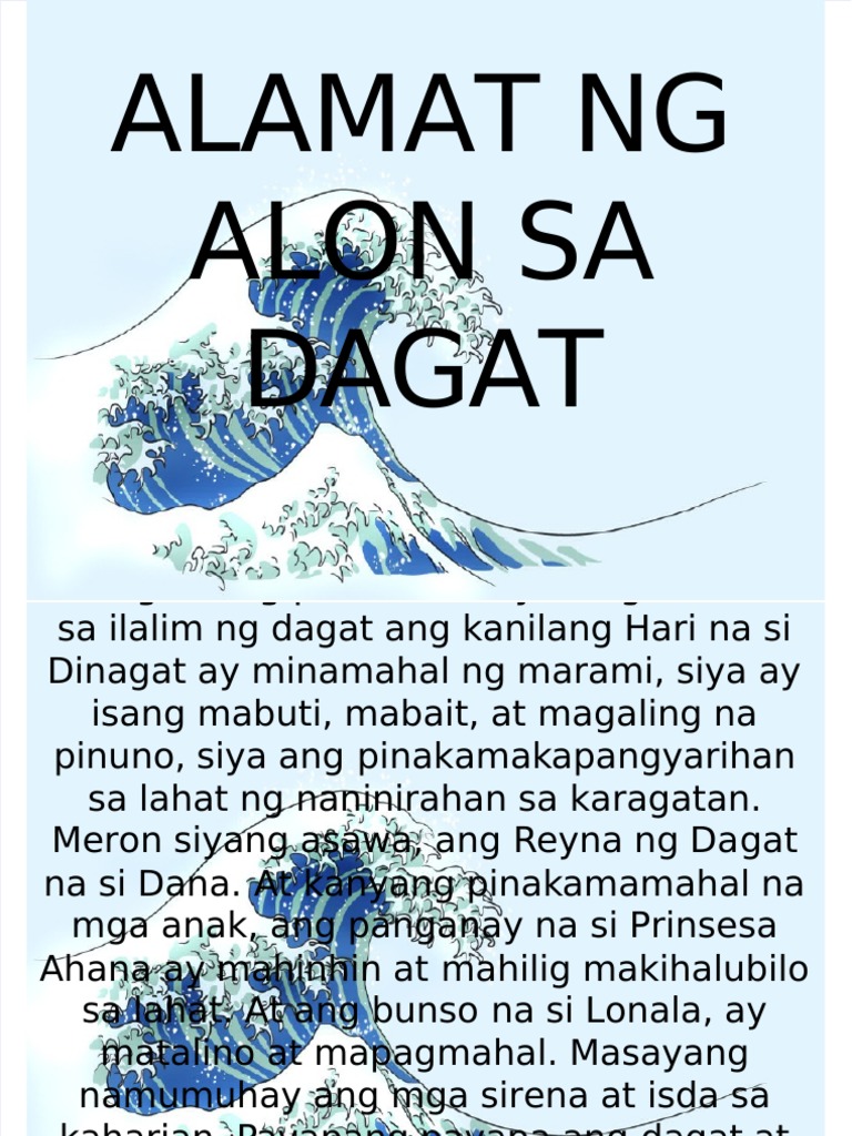 Dokumen - Tips - Alamat NG Mga Alon | PDF