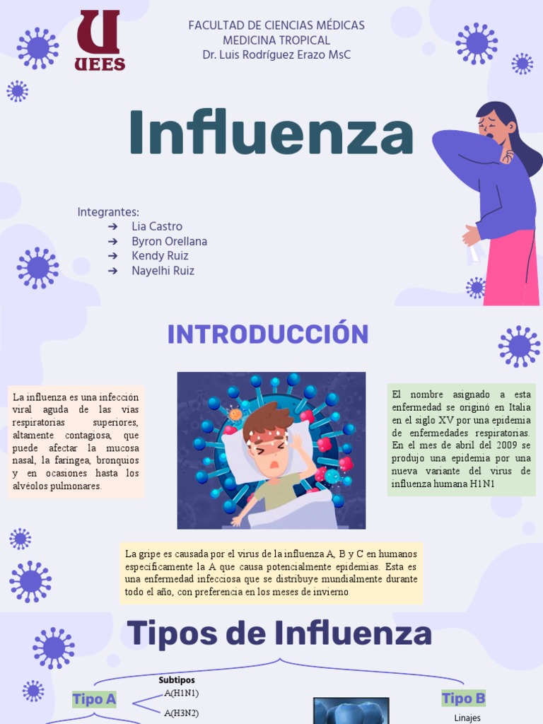 Influenza | PDF | Influenza | Virus de la Influenza A Subtipo H1 N1
