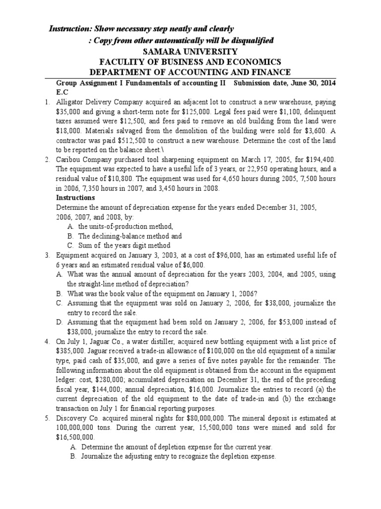 Account | PDF | Depreciation | Tax Deduction