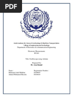 Oscilloscope Using Arduino | PDF | Arduino | Analogue Electronics