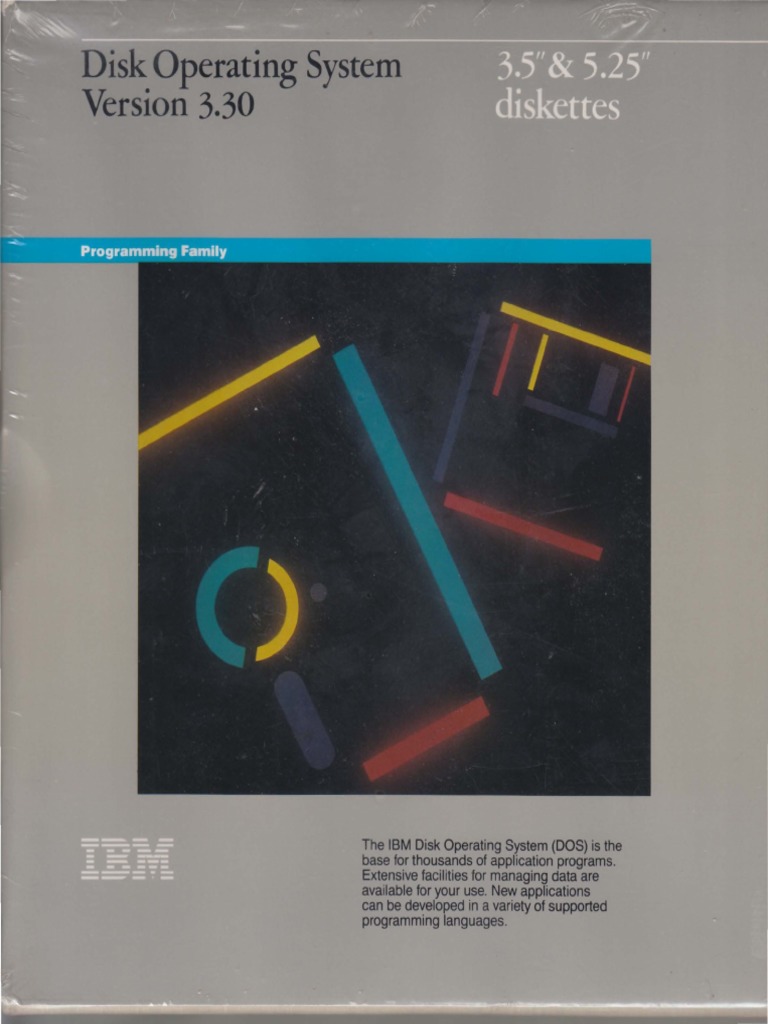 IBM DOS Version 3.30 - Reference - First Edition APR87 PDF | PDF | Dos ...