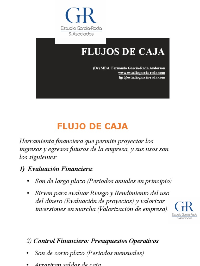 Flujo de Caja | PDF