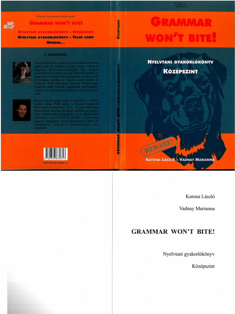 Grammar Won't Bite! | PDF