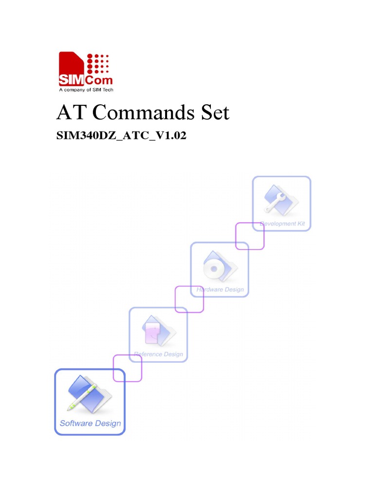 Sim340dz Atc V1.02 | PDF | Computer Networking | Service Industries