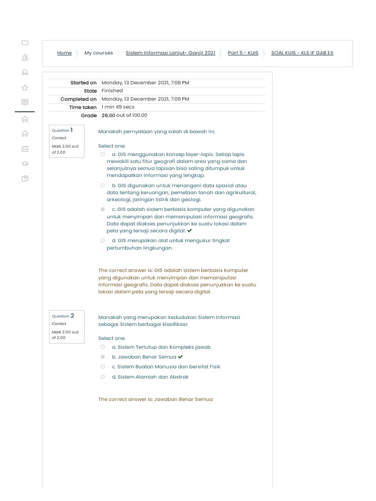 Soal Kuis - KLS If Gab Ex | PDF | Bisnis