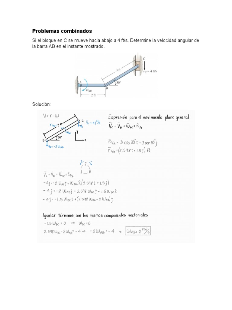 Problemas combinados | PDF
