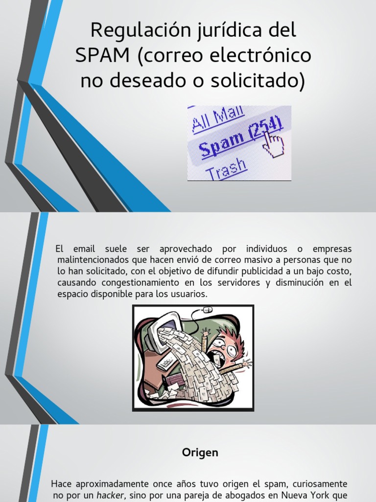 Regulación del SPAM en correos electrónicos | PDF | Spamming | Informática