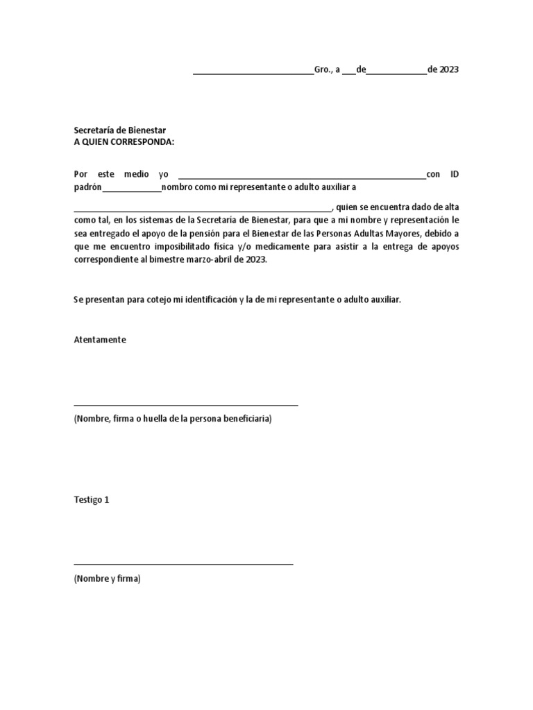 ESCRITO LIBRE MARZO.pdf | PDF