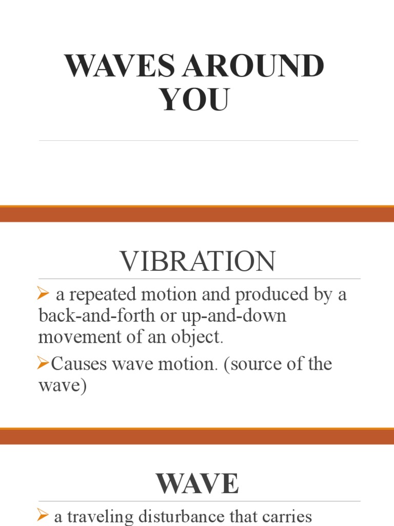 Understanding Waves and Their Types | PDF | Art | Science & Mathematics