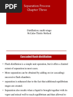 McCabe-Thiele Method for Binary Distillation | PDF | Distillation | Separation Processes