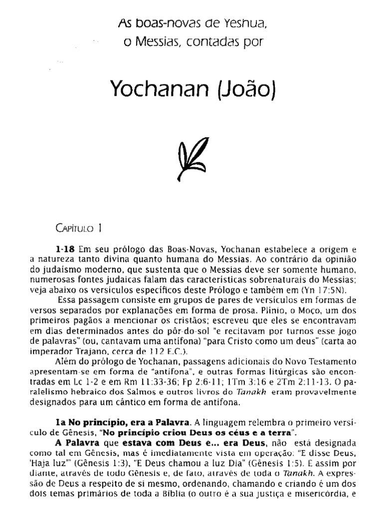 Comentário Judaico - João PDF | PDF