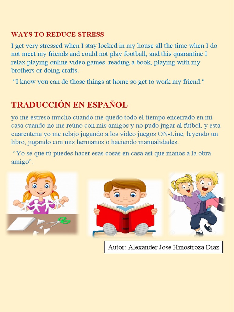 Ways To Reduce Stress | PDF