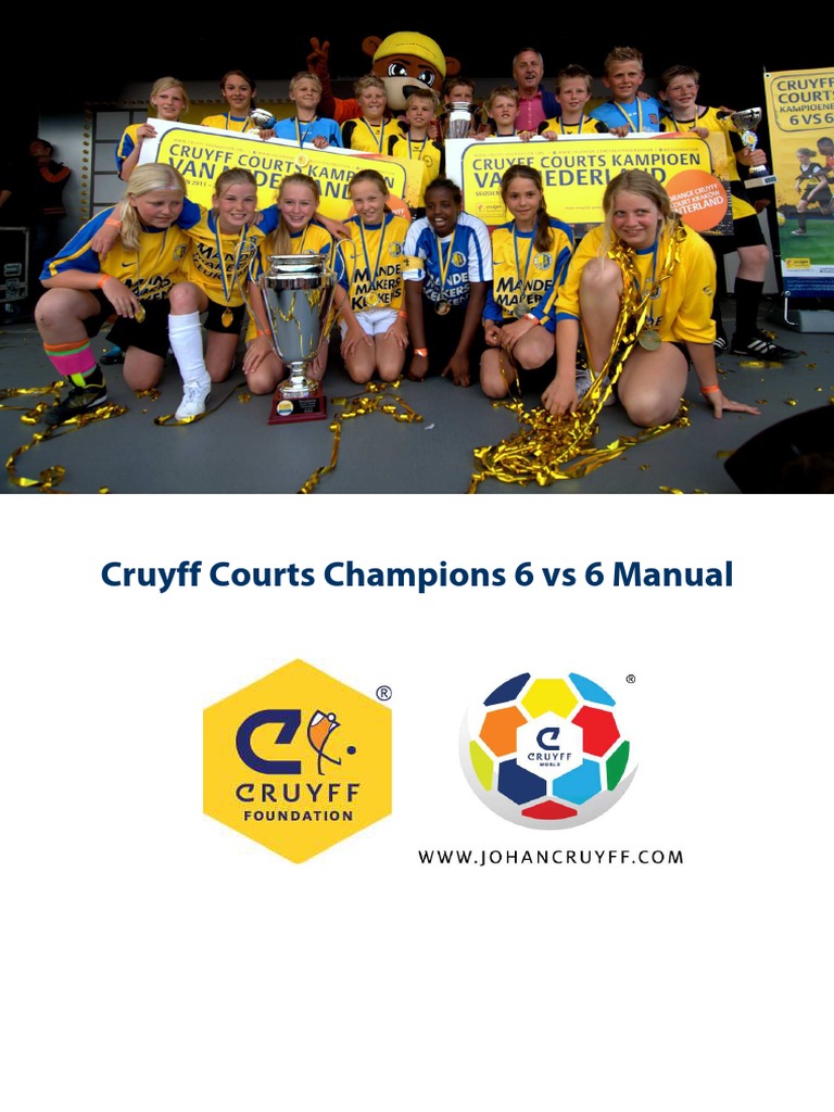 Manual Cruyff Courts Champions PDF | PDF | Johan Cruyff | Social Media