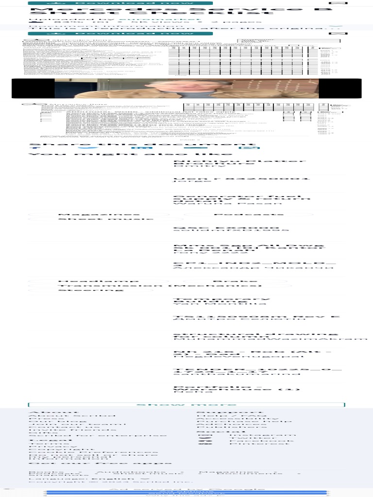 Mercedes Service B Sheet Checklist PDF Headlamp Brake | Descargar ...